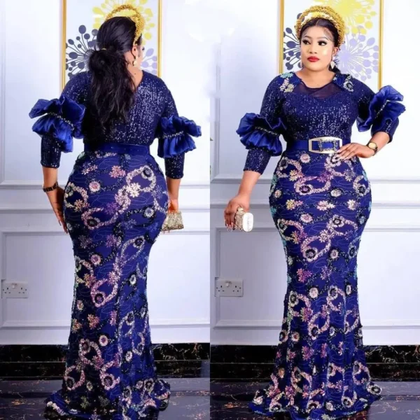 African Party Long Dresses Turkey Outfits for Women - Norathread