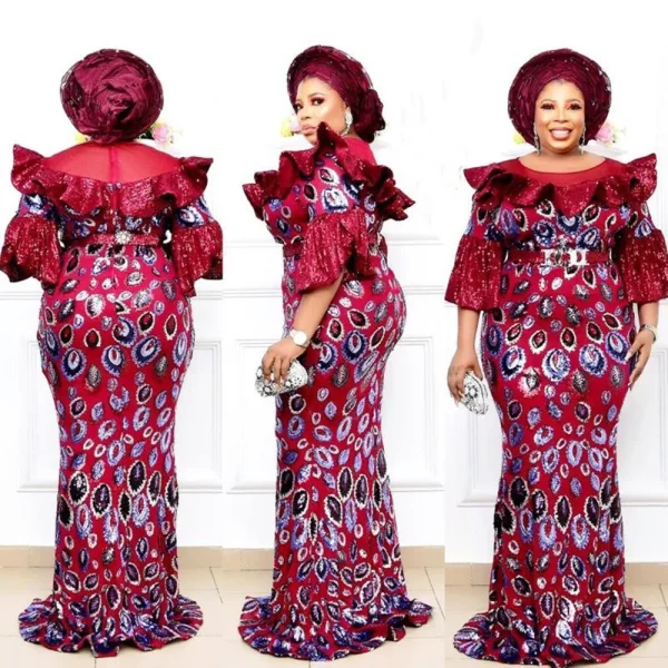 African Party Long Dresses Turkey Outfits for Women - Norathread
