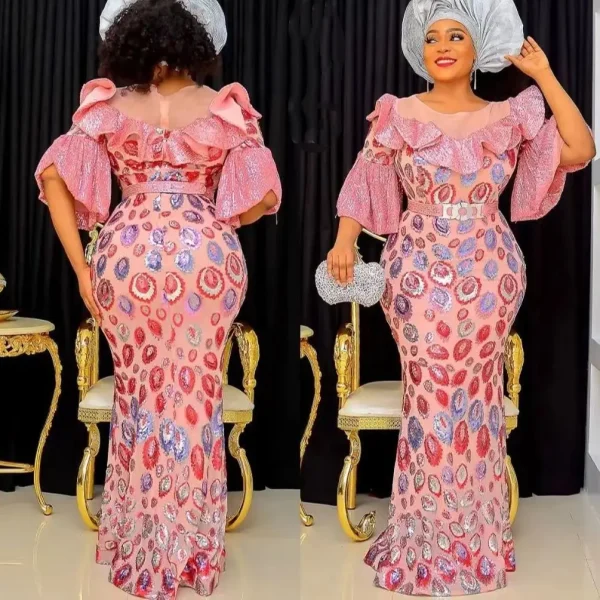 African Party Long Dresses Turkey Outfits for Women - Norathread